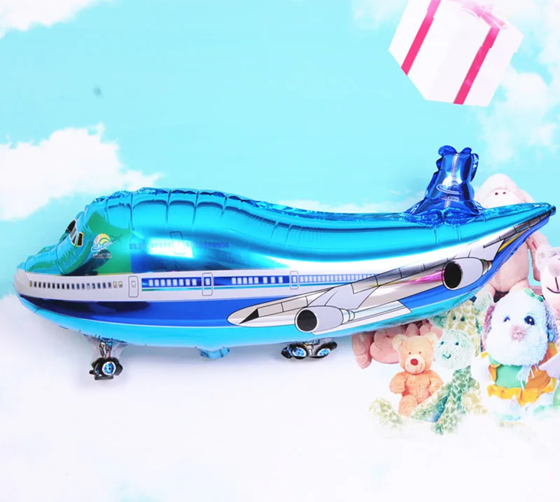 Large airplane balloon Foil Balloons Cartoon Happy Birthday Wedding ...