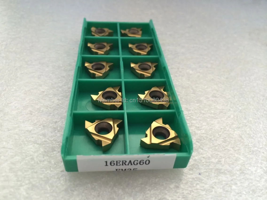 Buy 10pcs 16erag60 Indexable Tungsten Carbide