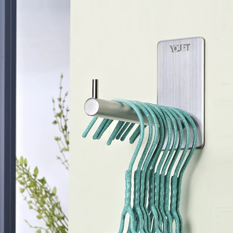 Wall Mount Hanger Holder Closet Organizer, Clothes Hanging System ...