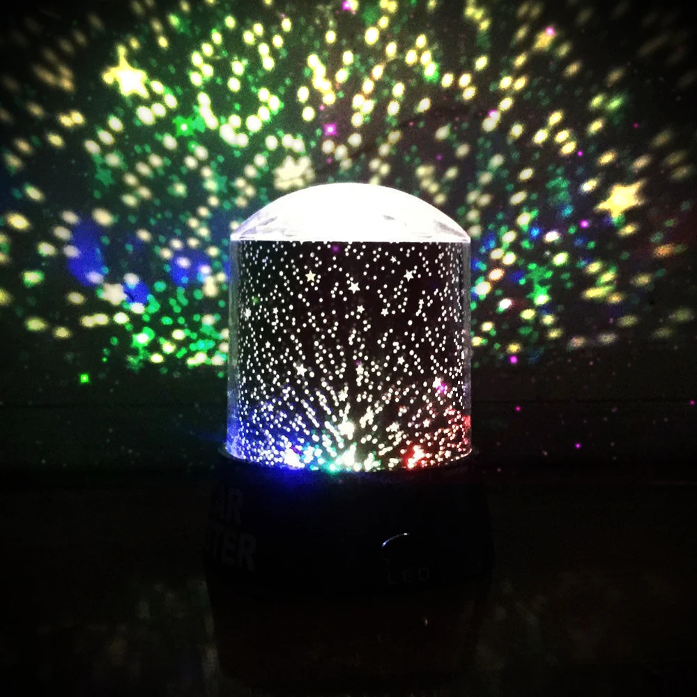 Jiguoor DG SNL Amazing Night Light Kids Lamp Sky Star Cosmos Colorful ...
