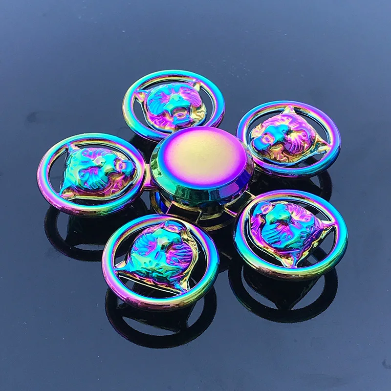 EDC Hand Finger Fidget Spinner With Diamonds Rare Unique Model Fish ...
