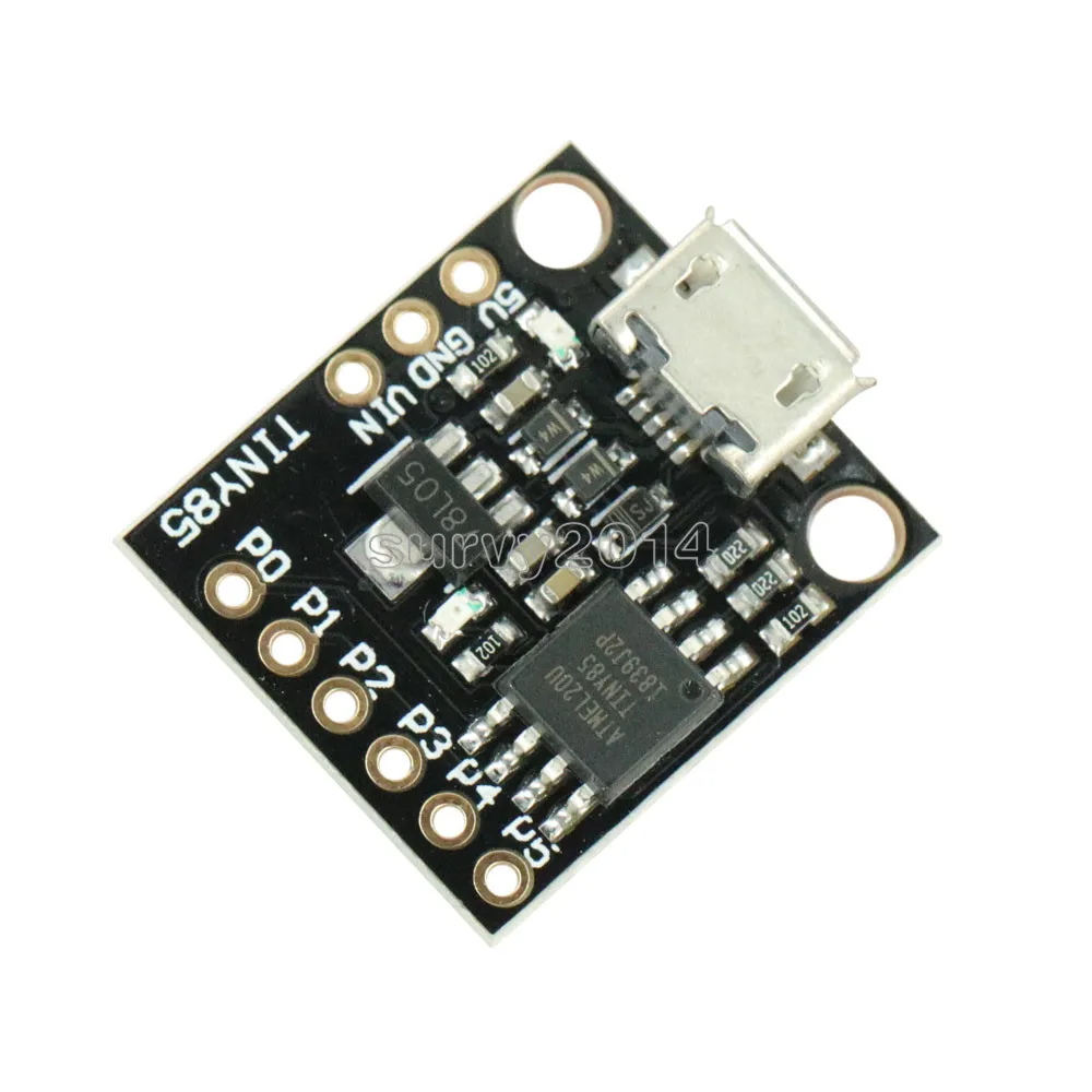 ATtiny ATtiny85 Digispark Kickstarter Micro USB макетная плата модуль ...