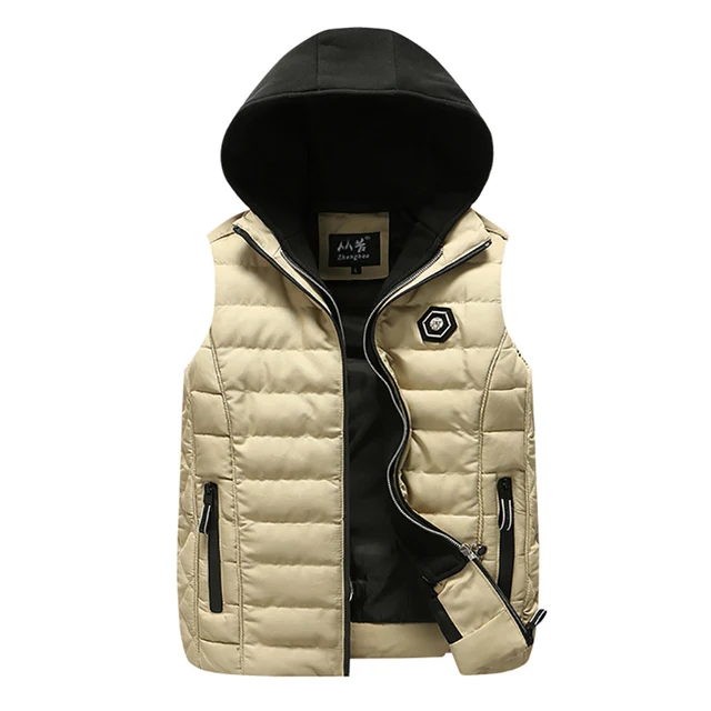 Sleeveless Jacket Waistcoat Men 2018 Fashion Solid Women Puffer Vest