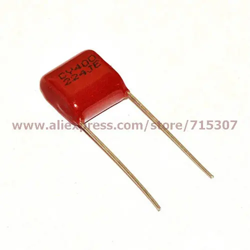 Phiscale 40pcs Capacitor 220000pf 220nf 0.22uf 400v Film Capacitor 224 ...