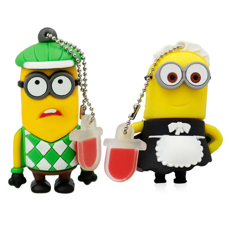 Amthin pen drive con dibujo animado superhéroes minions usb 2,0 flash ...