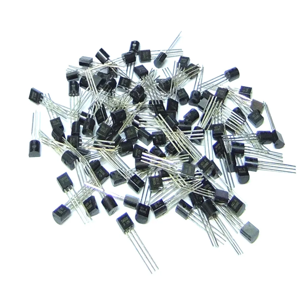 100pcs-8050-8550-9012-9013-9014-9015-9018-2N2222-2N2907-2N3904-2N5401 ...