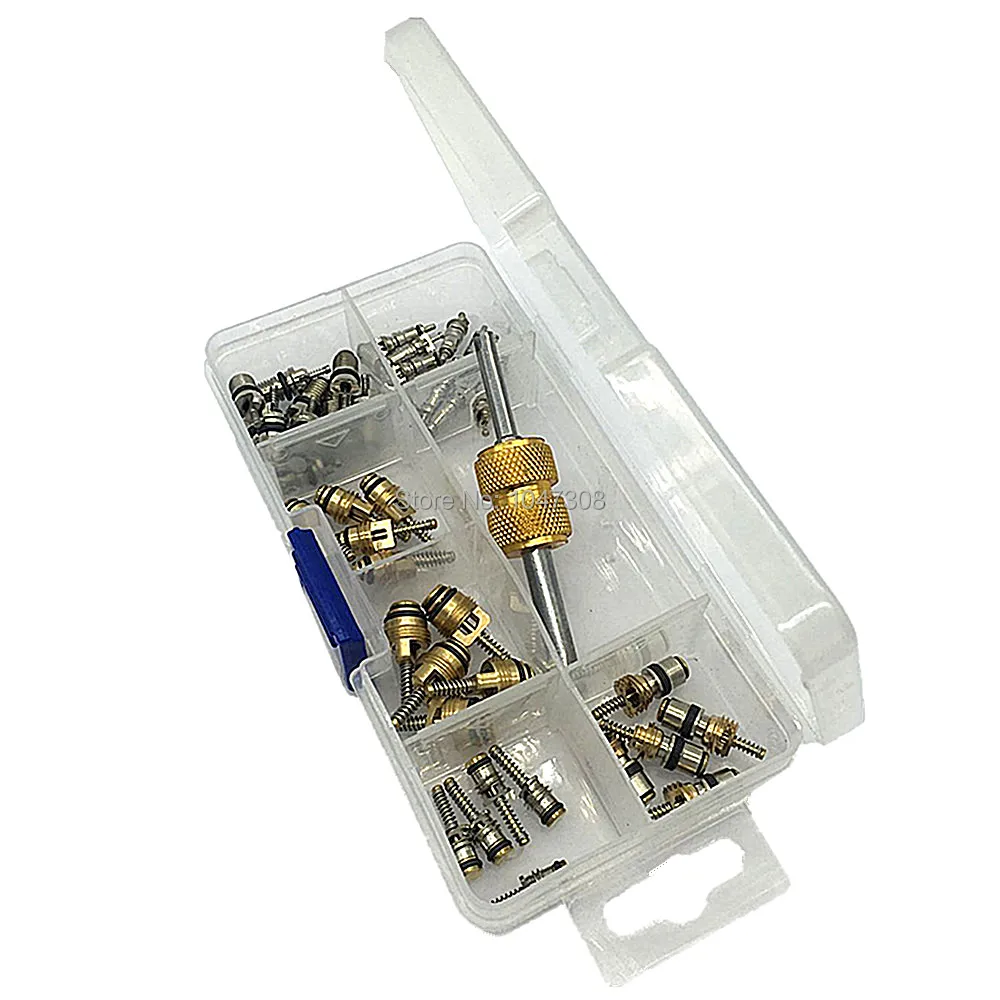Box Of R 134a Valve Core Assortment Repair Kit R134a Remover Installer ...