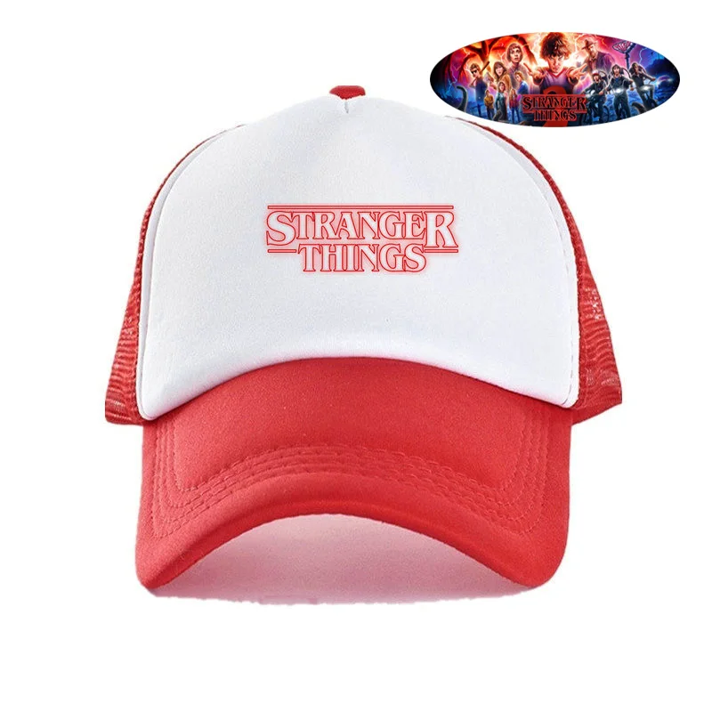 Fashion Film Stranger Things Hat Cool Summer Dustin Hats For Boy Figure ...