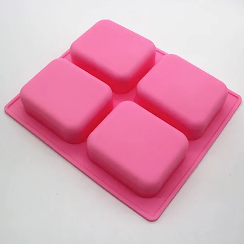 7*5.8*2.2CM rectangular Silicone Cake Chocolate Soap Pudding Candy Ice ...