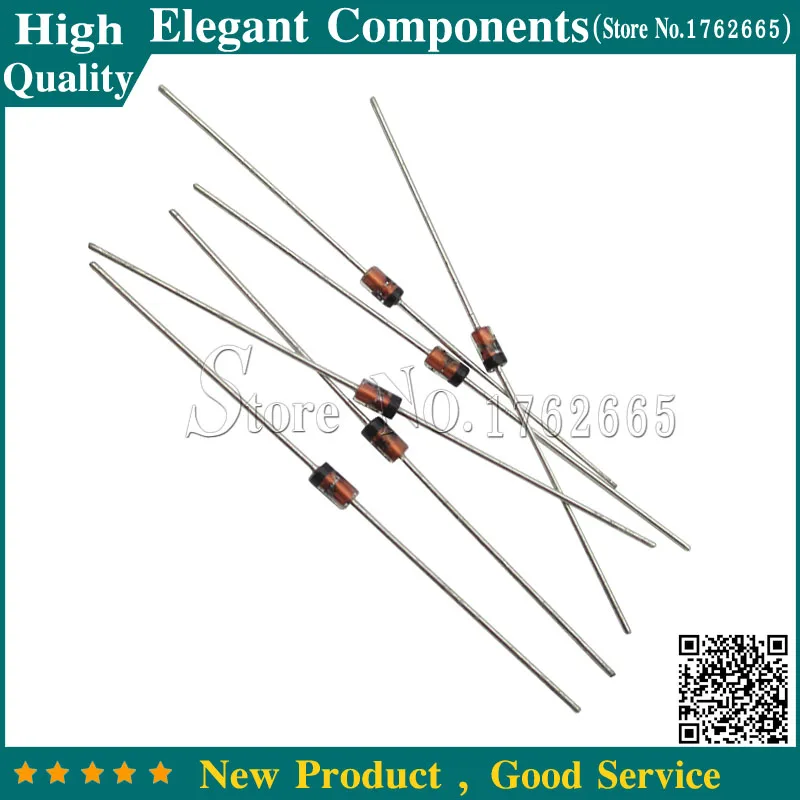 100PCS 1N4736 1N4736A DO 41 IN4736 1W 6.8V Zener Diode Free Shipping-in ...