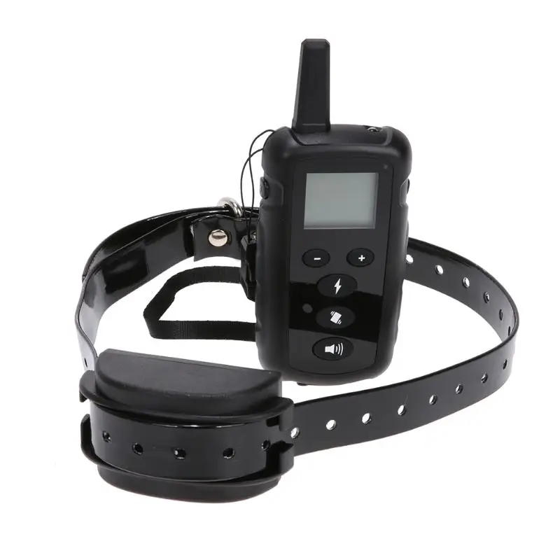Electric Dog Training Collar Shock Anti-bark Rechargeable Electric Dog ...
