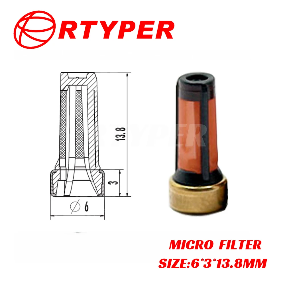 Microfiltro de 50 Uds para inyector de combustible Bosch 31018 ...