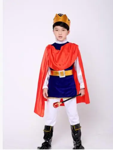 Kids King Prince Cosplay Costume for Children Boys New Year Family ...