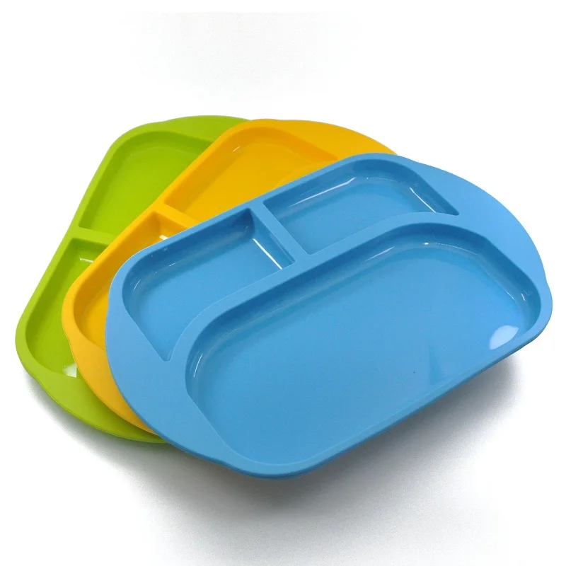 Sozzy Baby Insulated Hot Food Plate Meals Infant Separator Plate Food ...