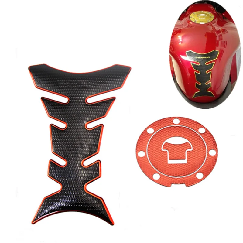 Motorcycle Fuel Tank Pad Decals Gas Cap Cover Stickers For Honda CBR ...