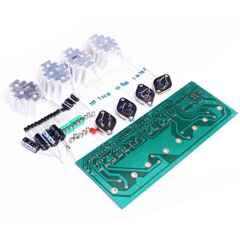 【KAMDSS015】Electronic DIY Kits OCL Amplifier Board Suite 100W Dual Track Two Channel Stereo ...