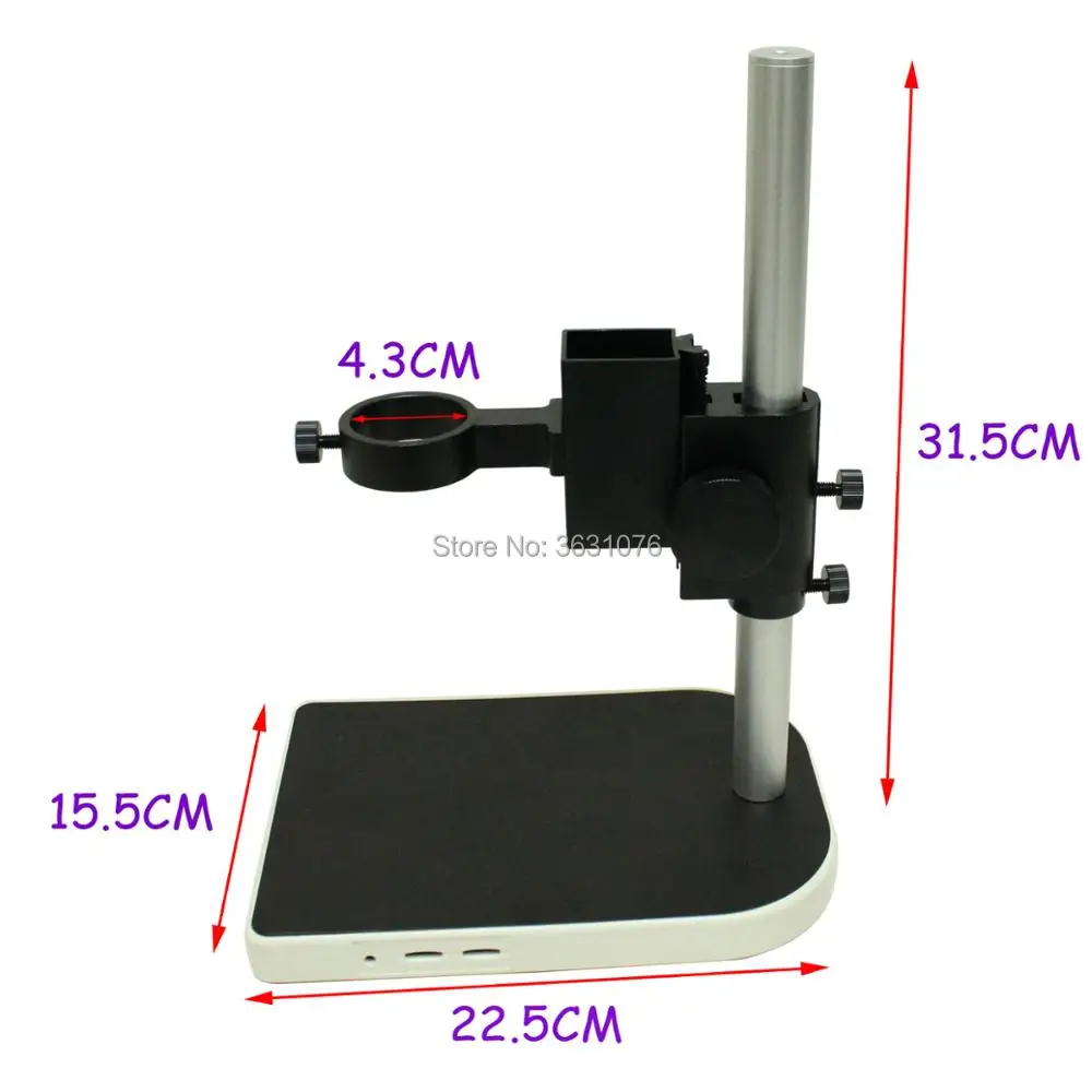 CCD Industrial Digital Microscope Camera Holder Upper and down ...