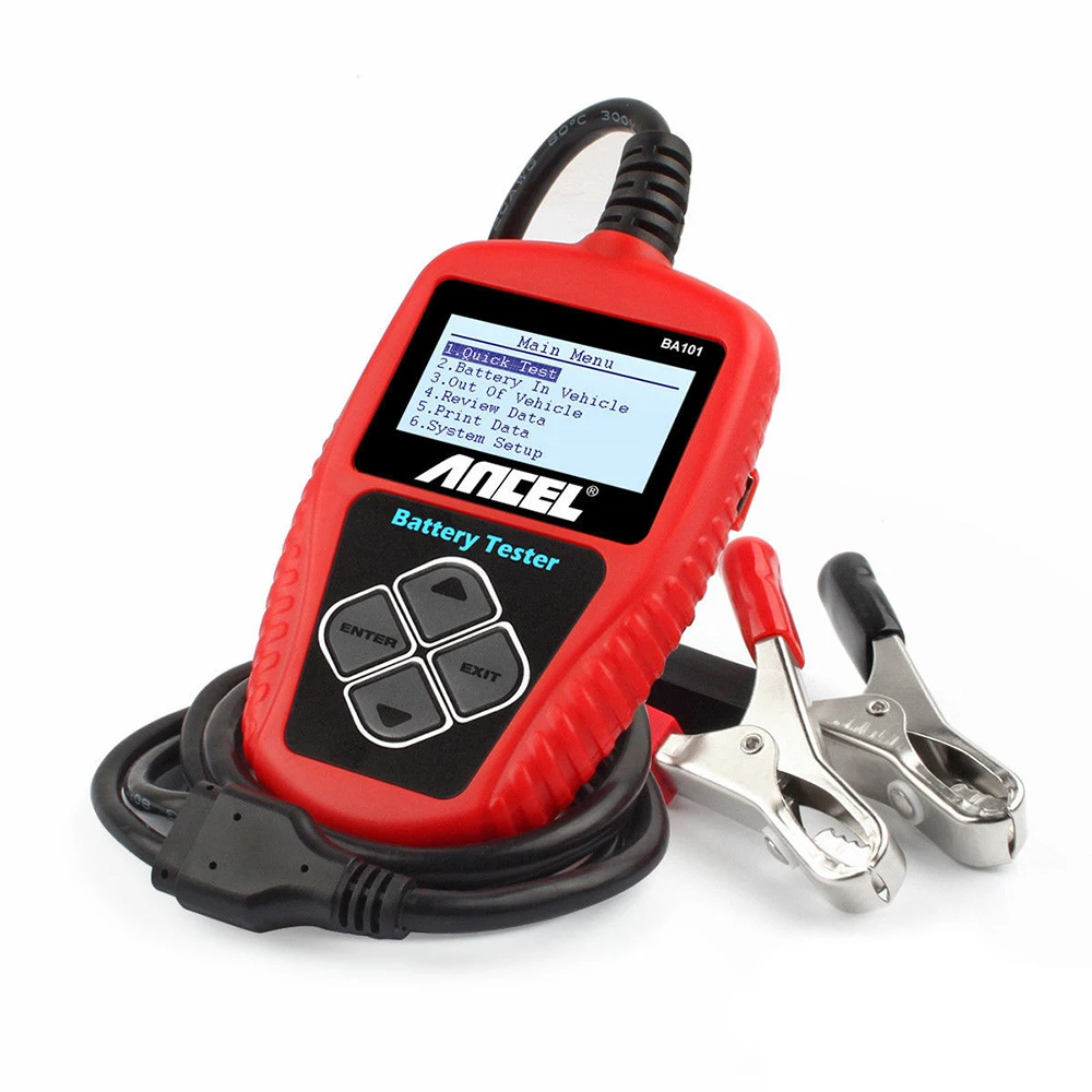 BA101 système de test batterie 12V 2000CCA | Testeur de batterie de ...