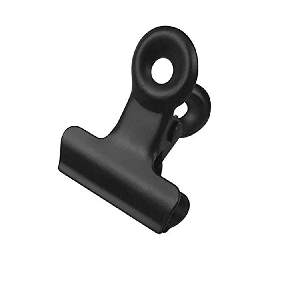 XRHYY 30 Pack 22mm Metal Hinge Clips Bulldog Clips Money Binder Paper ...