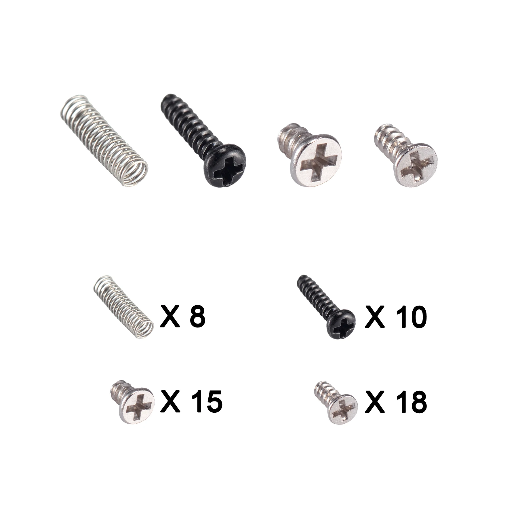 Extremerate 51pcs Full Set Replacement Part Screws Screw For Nintendo ...