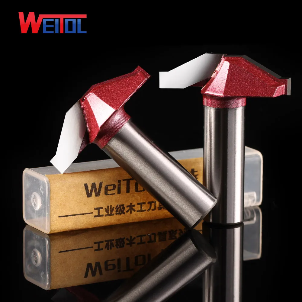 Weitol free shipping 1pc 1/2*40mm tungsten steel wood engraving cutter ...