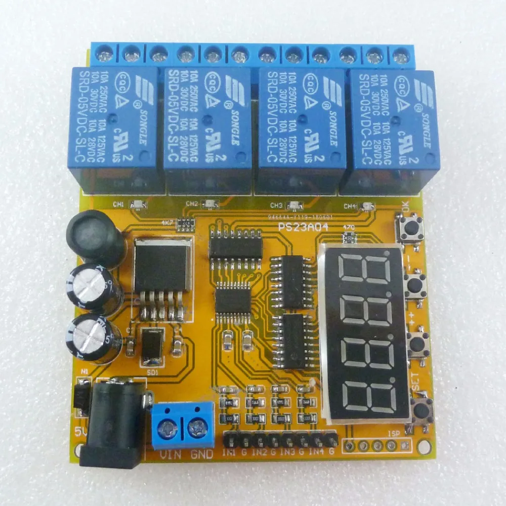 DC-5V-12V-24V-4CH-Multifunction-Voltage-Control-Relay-lithium-Lead-acid ...