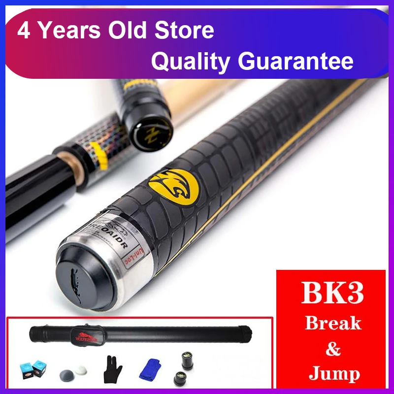 Wolfighter 3142 Brand Bk3 Pool Punch & Jump Cue 13mm Tip Billiard Stick ...