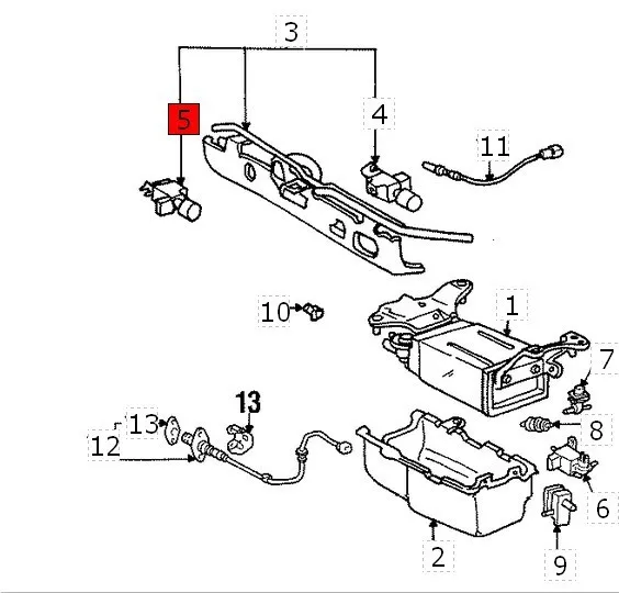 CAR-Vapor-Purge-Control-Switch-Solenoid-Valve-FOR-Toyota-90910-12193 ...