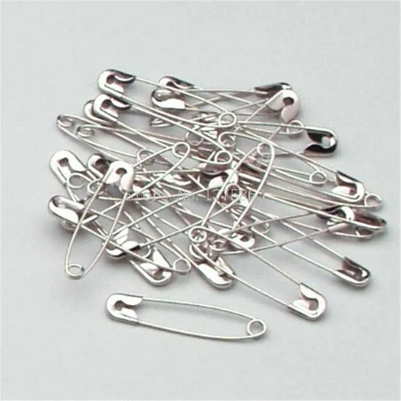144Pcs 45mm Long Metal Safety Pins / Nickel Plated Steel AA7692-in DIY ...