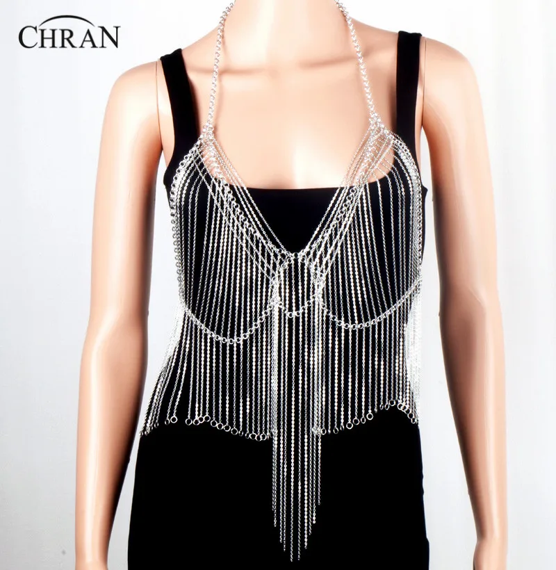 Chran New Luxury Halter Lingerie Sexy Showgirl Shoulder Choker Necklace