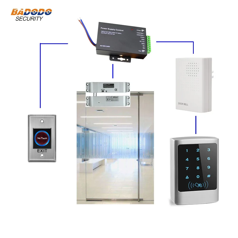 Aliexpress.com : Buy Access control Kit with touch screen metal ...