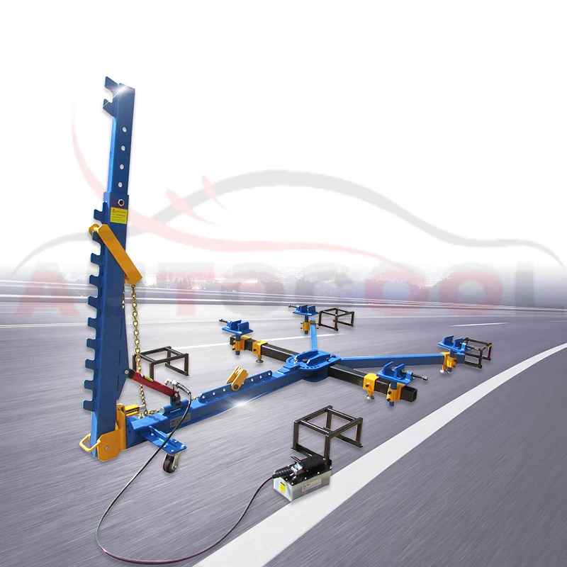Portable auto body collision repair frame machine Chassis car bench ...