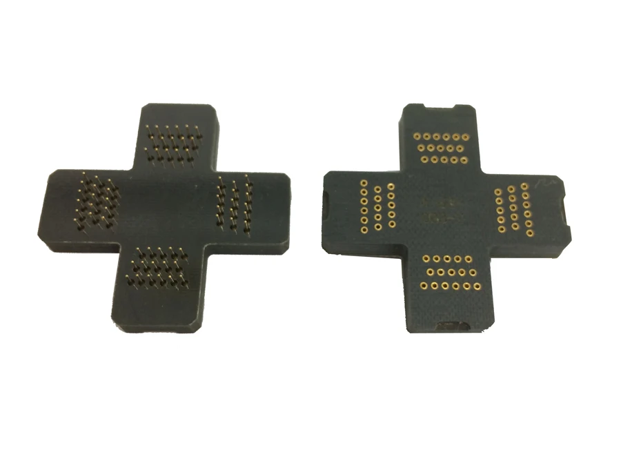 QFP48 LQFP48 TQFP48 Pin Board Pitch 0.5mm Interposer Board Pin Adapter ...