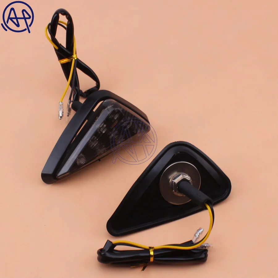 Flush Mount Amber LED Turn Signal Light Side Blinker Light Smoke Lens ...