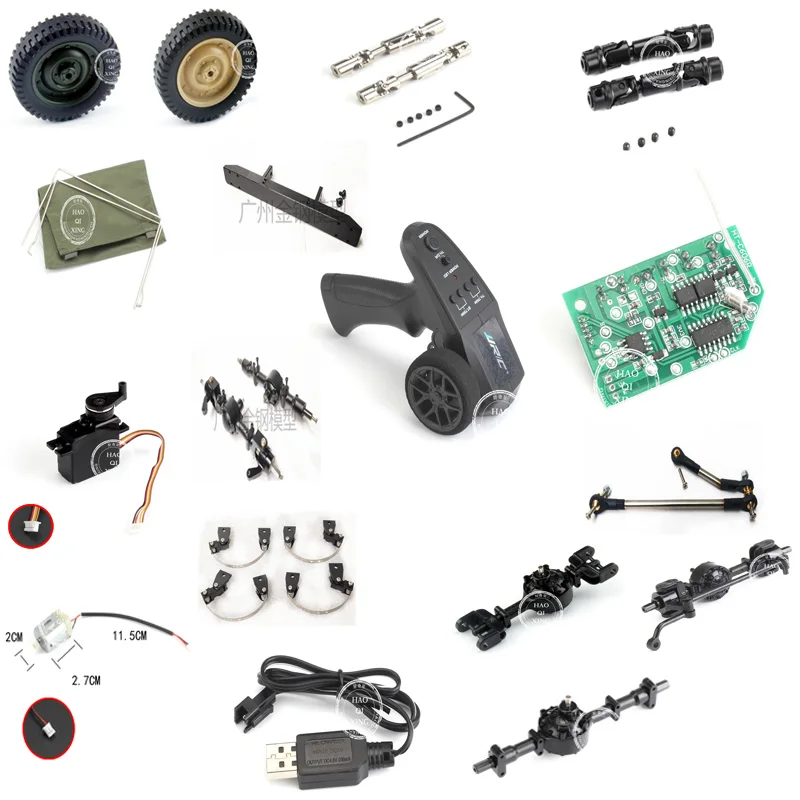JJRC-Q65-1-10-2-4G-Convertible-Jeep-RC-Car-spare-parts-motor-servo ...