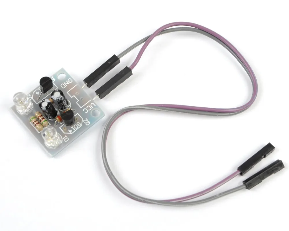 Electronic DIY Kit 5MM LED Simple Flash Light Circuit Simple flashing ...