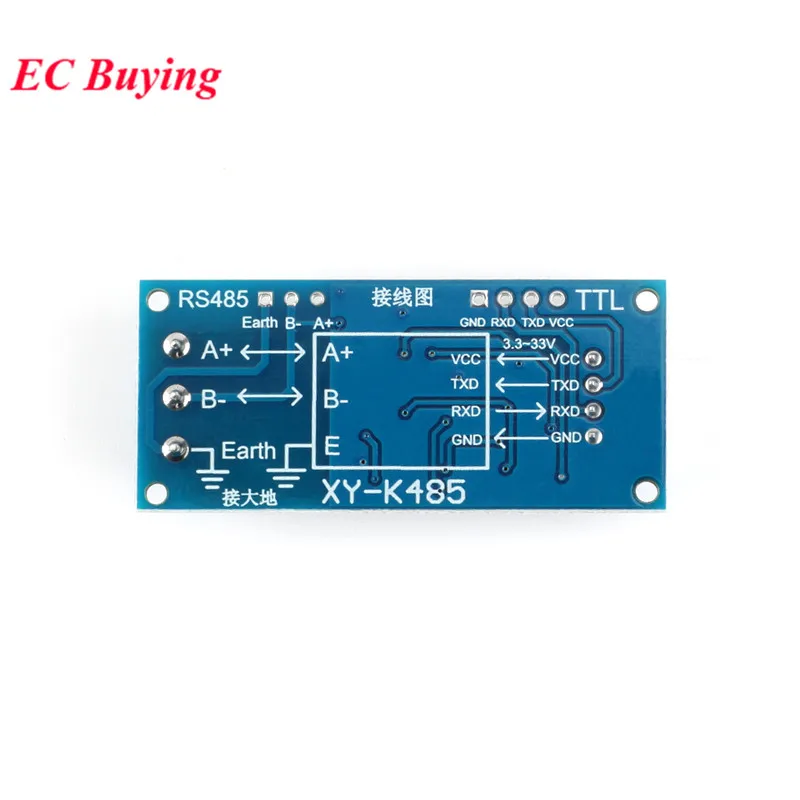 TTL to RS485 Module Converter Board Hardware Auto Control Module AVR ...