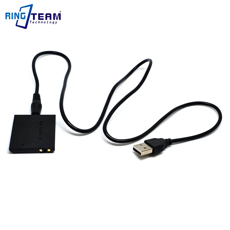 DC 5V USB Cable + DR-10 DR10 DC Coupler NB-4L Dummy Battery for Canon ...