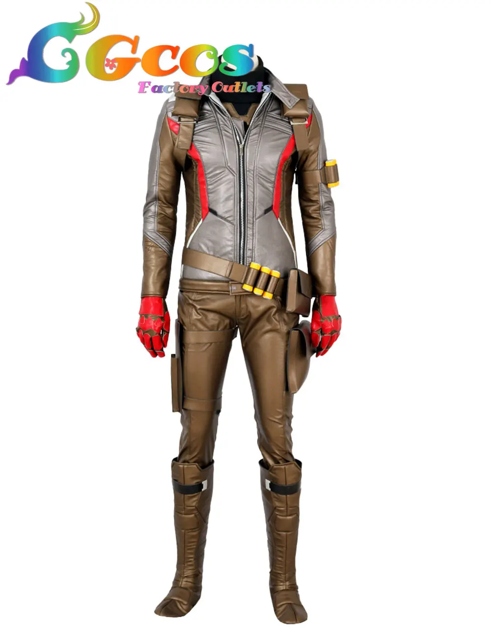 CGCOS Free Shipping Cosplay Costume 76 Soldier SOLDIER:76 Jack Morrison ...