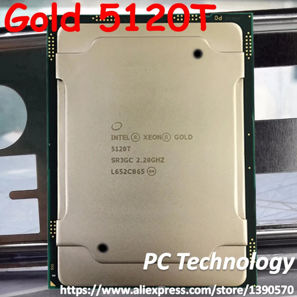 Original-Intel-Xeon-Gold-5120-T-SR3GC-Gold5120T-19-25-M-Cache-2-20-GHz ...