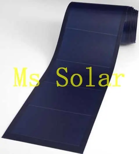 136W-24V-Ms-solar-Thin-film-flexible-laminated-amorphous-solar-panel ...