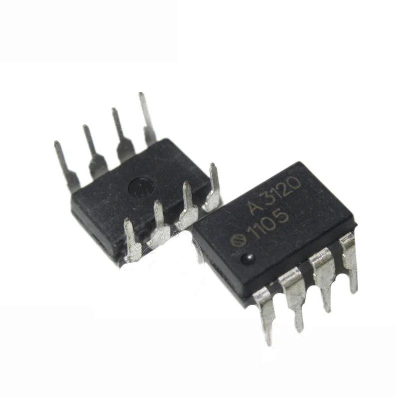 10PCS HCPL3120 DIP8 HCPL 3120 DIP A3120 IGBT drive optocoupler optocoupler-in Integrated ...