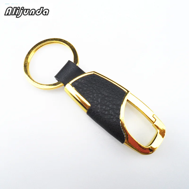 Car styling, Leather Keychain Luxury Car Key Chain For Skoda Octavia ...