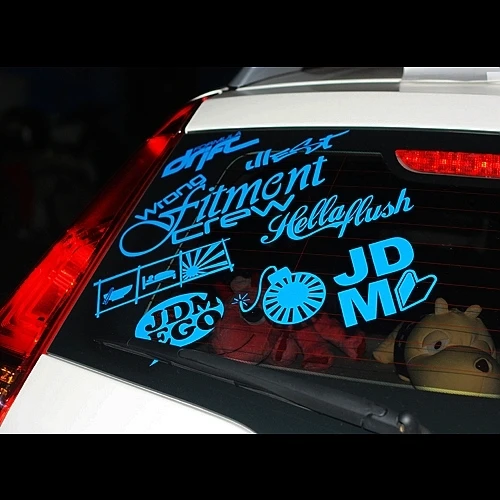 Jdm Stickers Rear Window