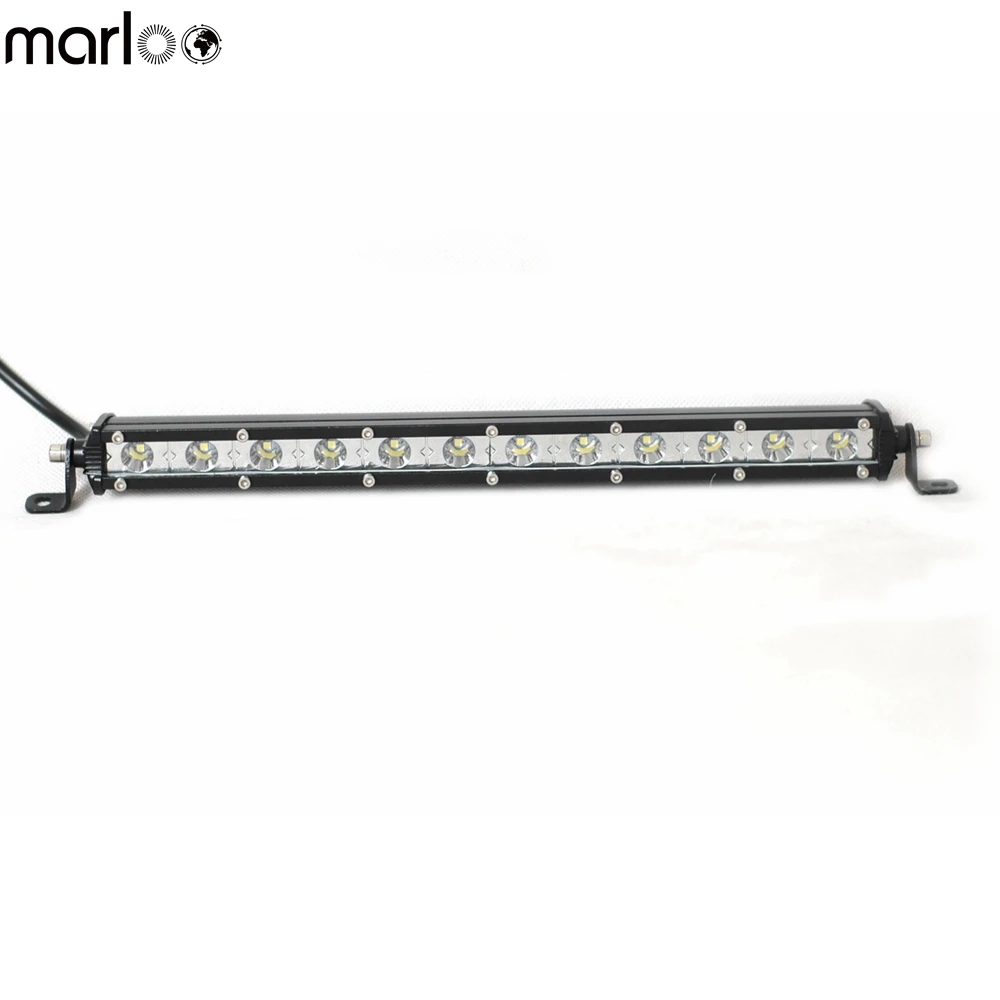 13Inch Super Slim Mini 36W White Led Light Bar Offroad Spot Flood Combo ...