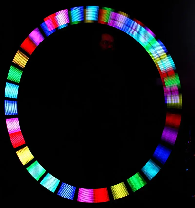 Pixel LED poi Club led regalo de Navidad 20 píxeles PDI pequeño Bar LED ...