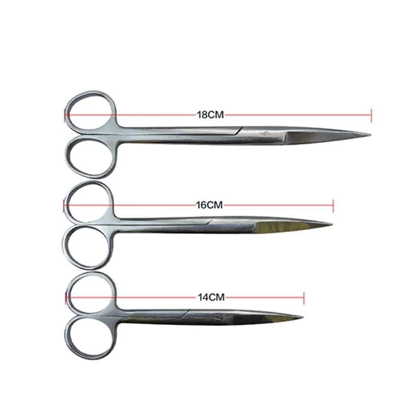 14/16/18cm Pet Veterinary Stainless Steel hv3n Surgical scissors ...