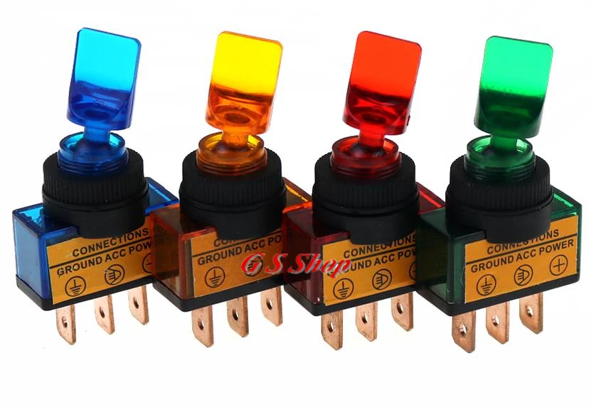 12V-20A-Car-LED-Light-Toggle-Switch-3-Pin-SPST-ON-OFF-Rocker-Short ...