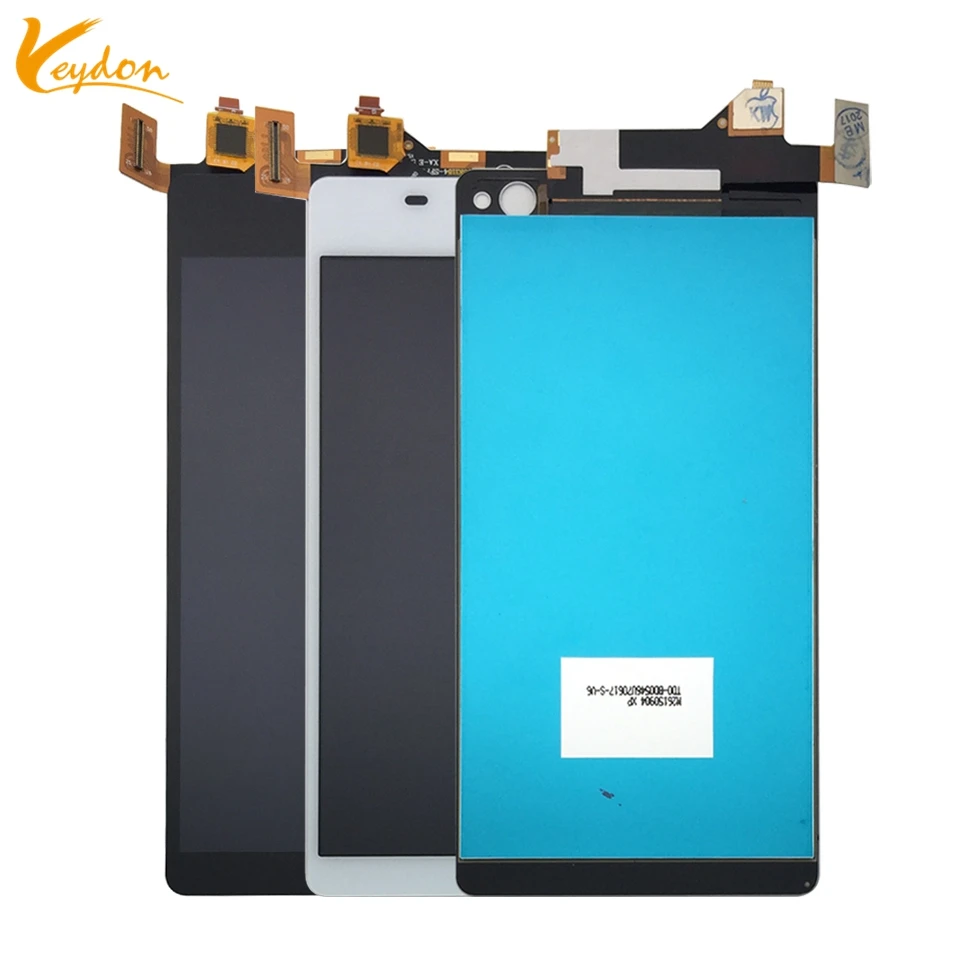 Em Estoque Preto e Branco Para Sony Xperia C4 E5333 E5343 E5363 E5303 Display LCD E Touch Screen ...
