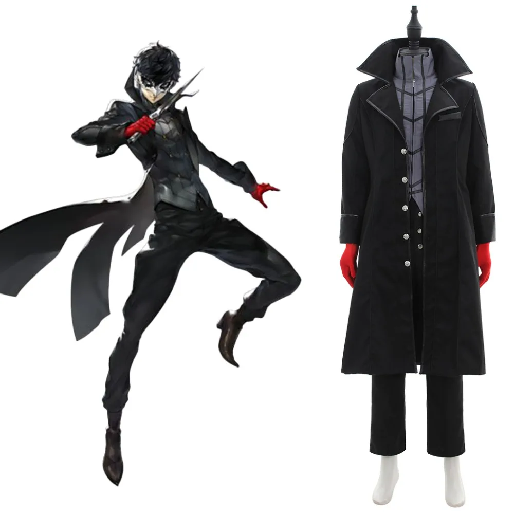 Cosplaydiy Anime Persona 5 Ren Amamiya Cosplay Costume P5 Adult Mens ...